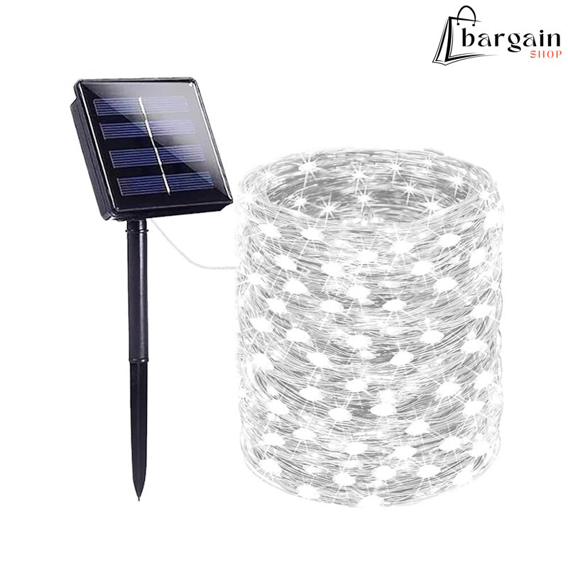 Solarne novogodišnje lampice (10 metara) – Bargain shop